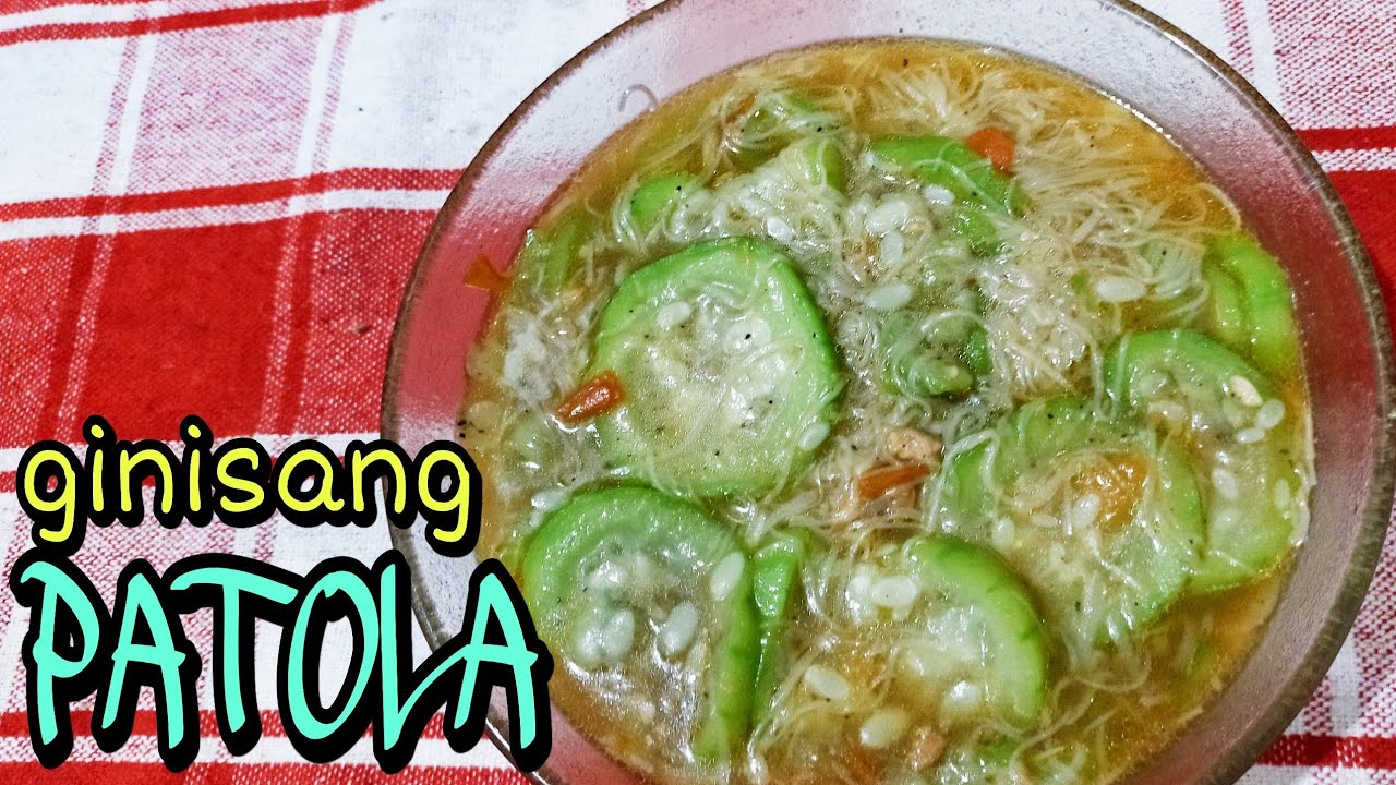 ginisang PATOLA/using miswa at hibe | healthy patola recipe |v49 - YouTube