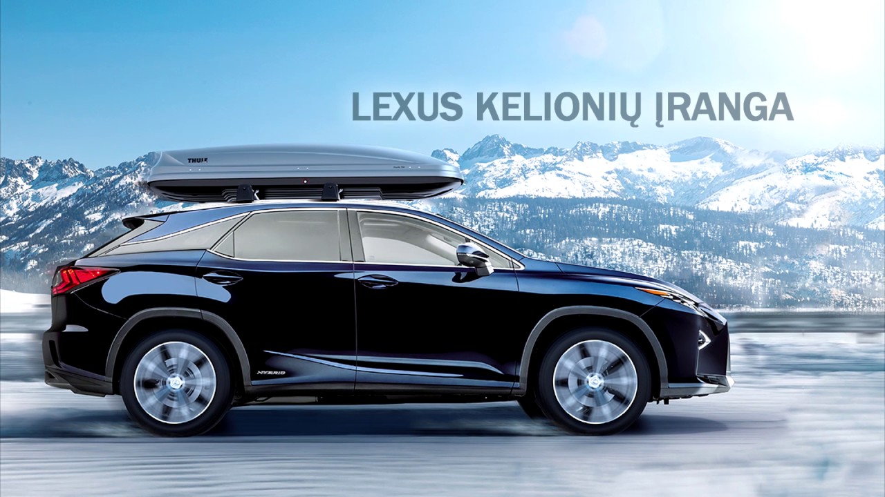 MOTOTOJA pristato: viskas, ko reikia žiemą, Jūsų LEXUS - YouTube
