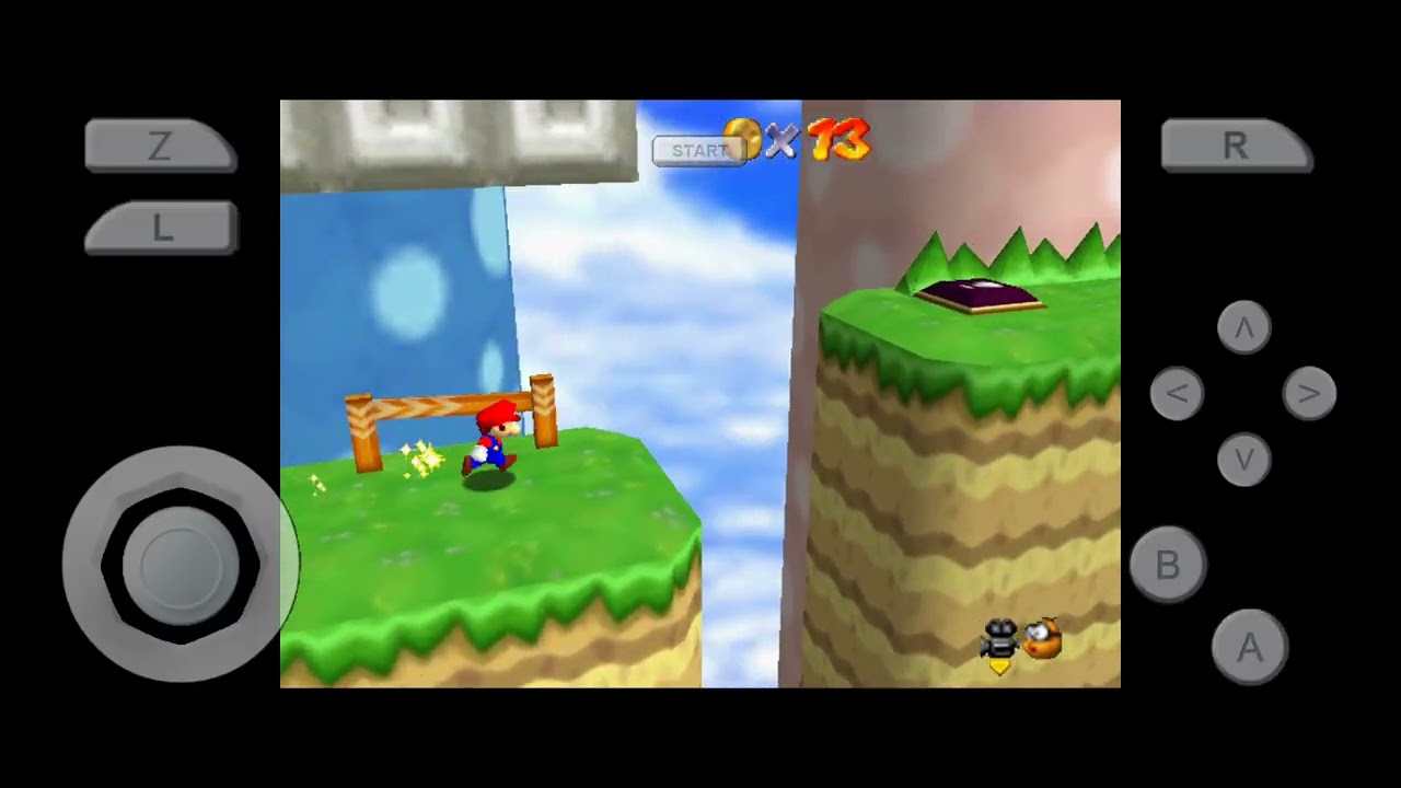 Super Mario Run 64 - M64plus FZ PRO - Android Gameplay - Samsung Galaxy ...