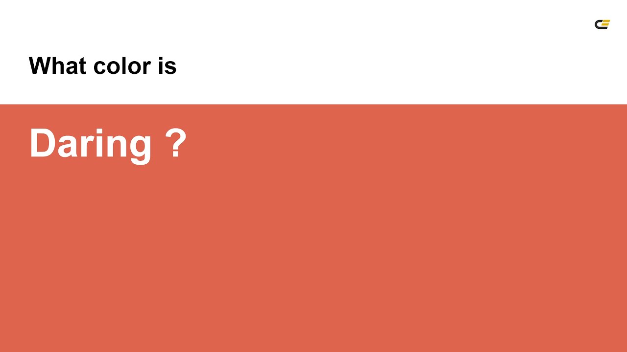 Daring color #df644e hex color - Orange color - Cool color df644e - YouTube