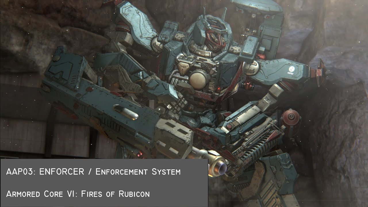 AAP03: ENFORCER / Enforcement System Boss Fight - Armored Core VI ...