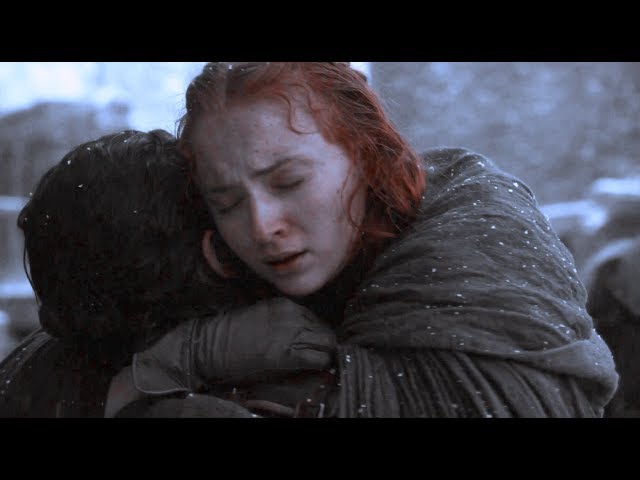 Jon Snow Arya Stark Reunion