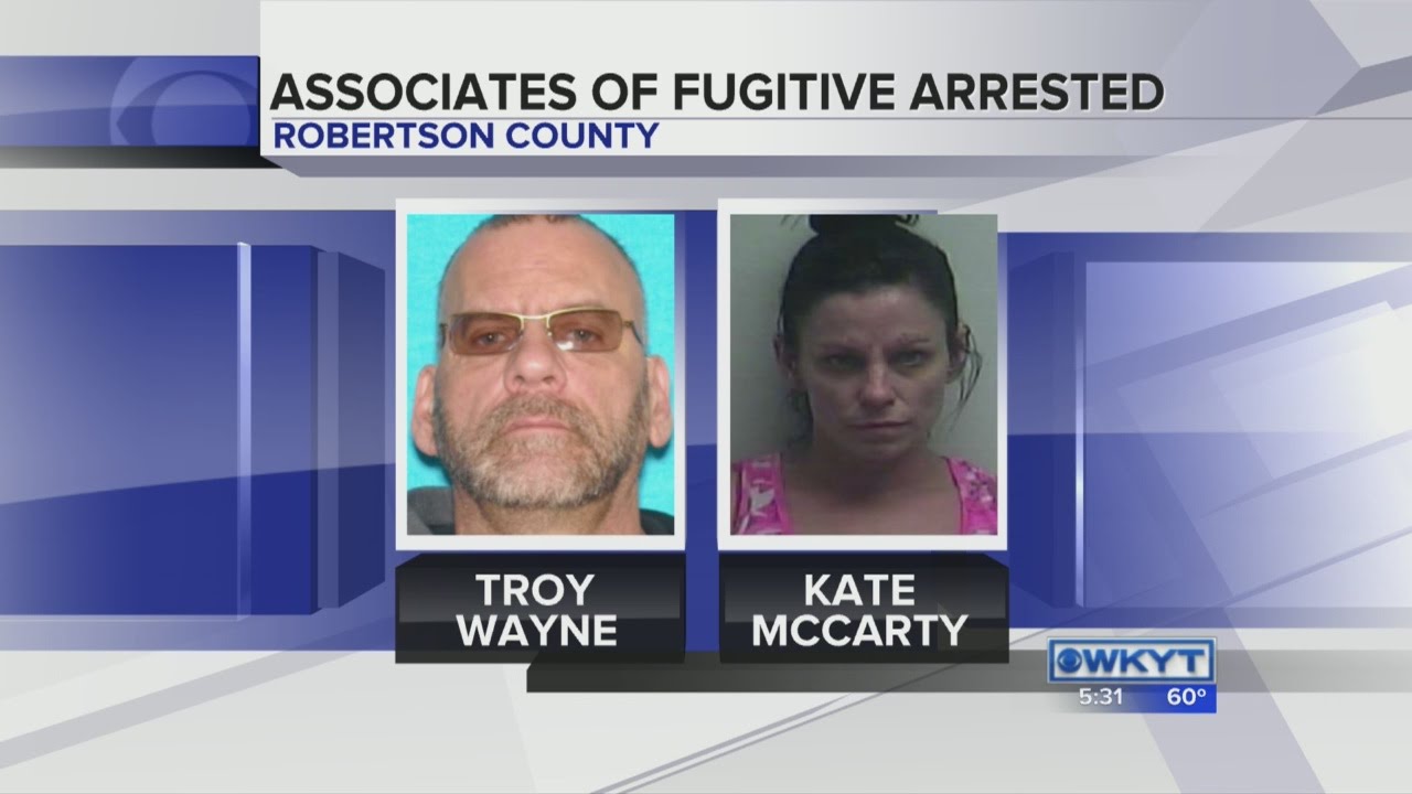 Two known associates of wanted Kentucky man arrested - YouTube