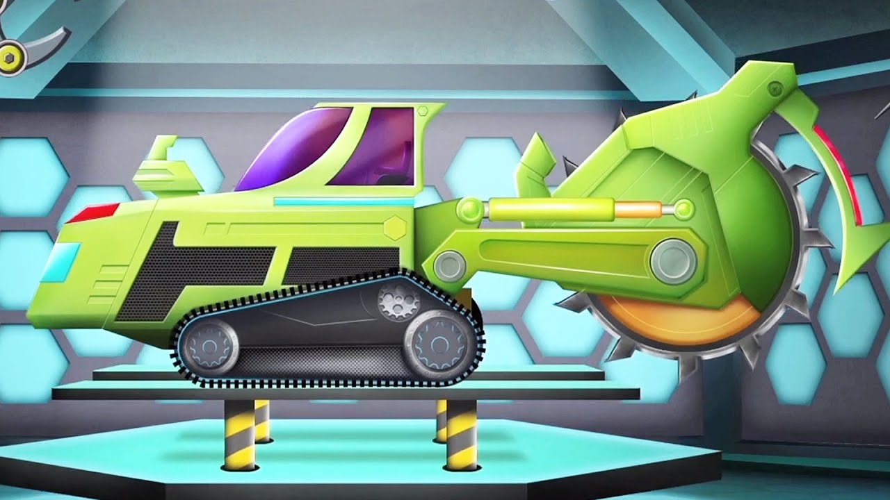 Trencher + Car Cartoon Videos for Babies and Funny Videos - YouTube