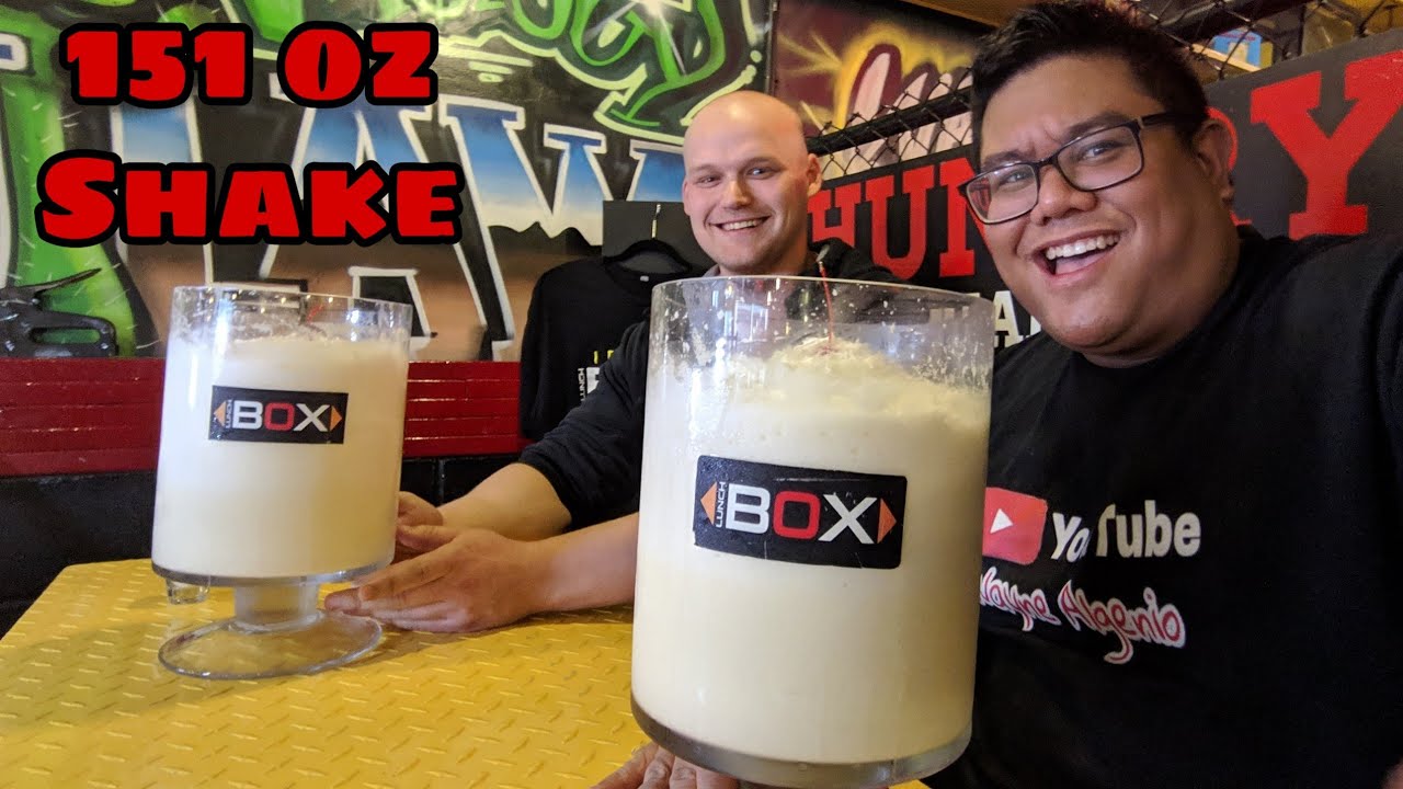 The Biggest Milkshake Ever!!! - YouTube