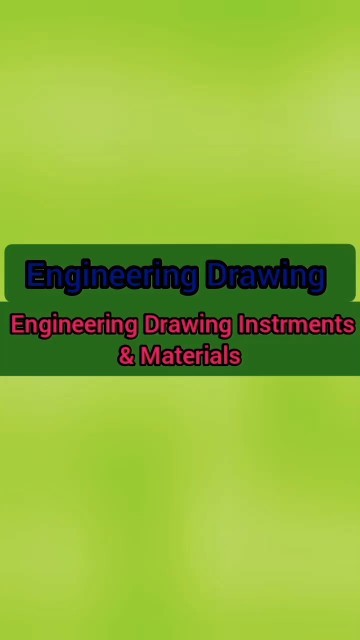 EGD Motivation Engineering Drawing Instruments & Other Materials - YouTube