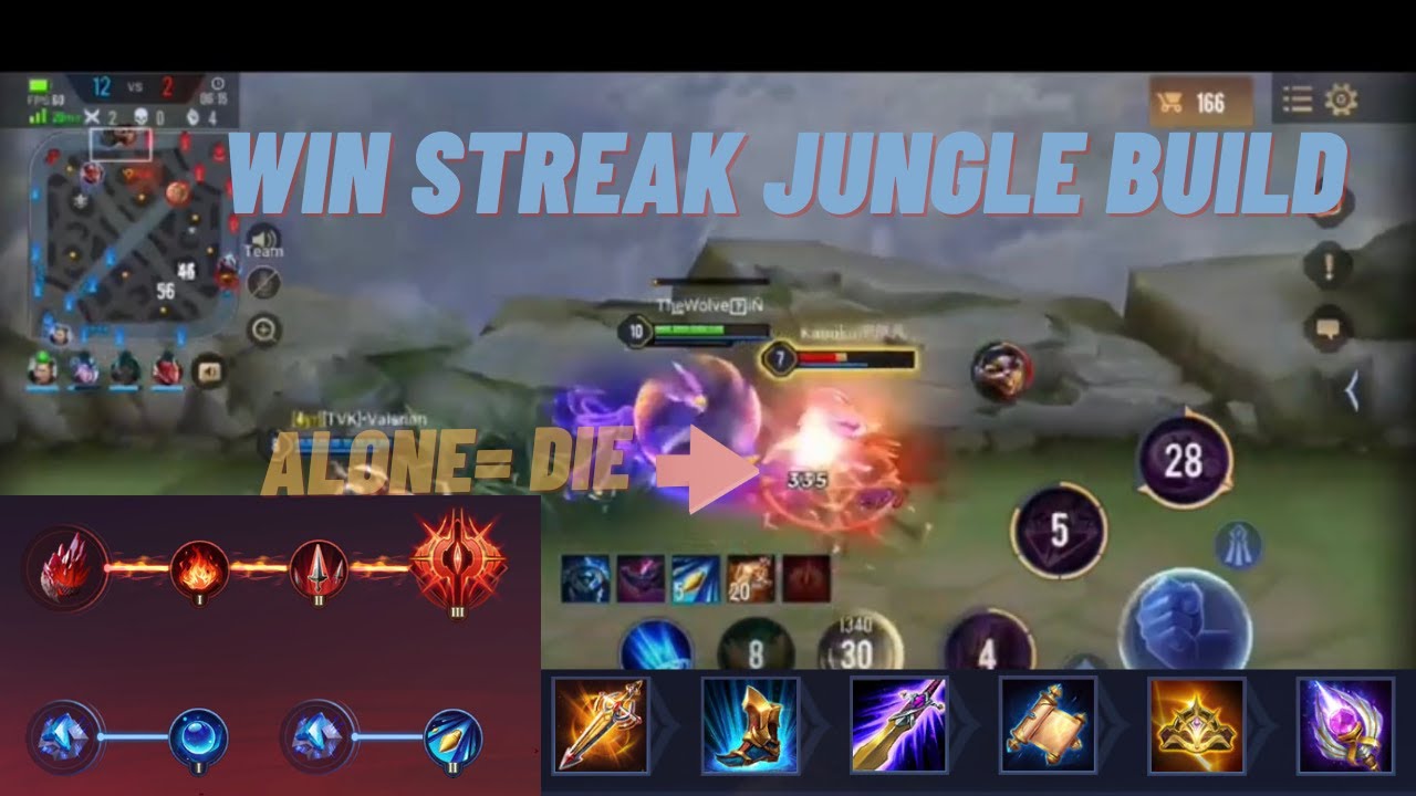 KEERA WIN STREAK - gameplay - Jungle build full damage | AOV | - YouTube