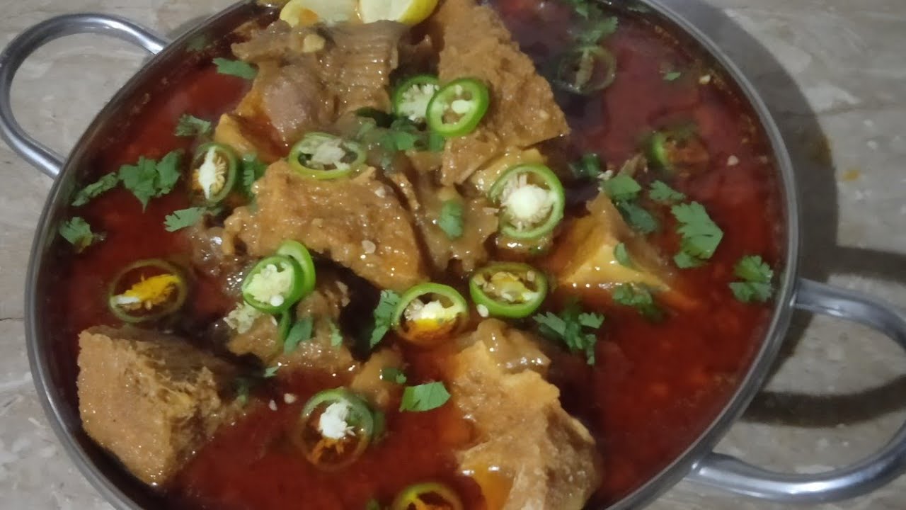 Haddi Guddi Ka Salan|How to make beef bones curry - YouTube