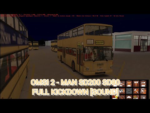 OMSI 2: MAN SD200 SD80 《SOUND》 [Full Kickdown] - YouTube