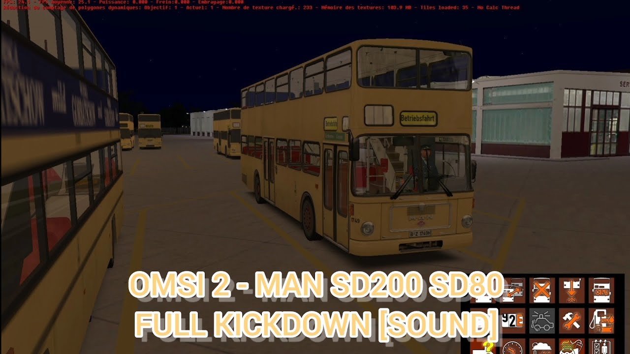 OMSI 2: MAN SD200 SD80 《SOUND》 [Full Kickdown] - YouTube