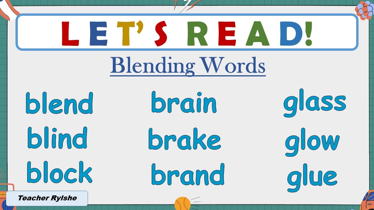 BLENDING WORDS READING PRACTICE | READING PRACTICE FOR KIDS | READING ...
