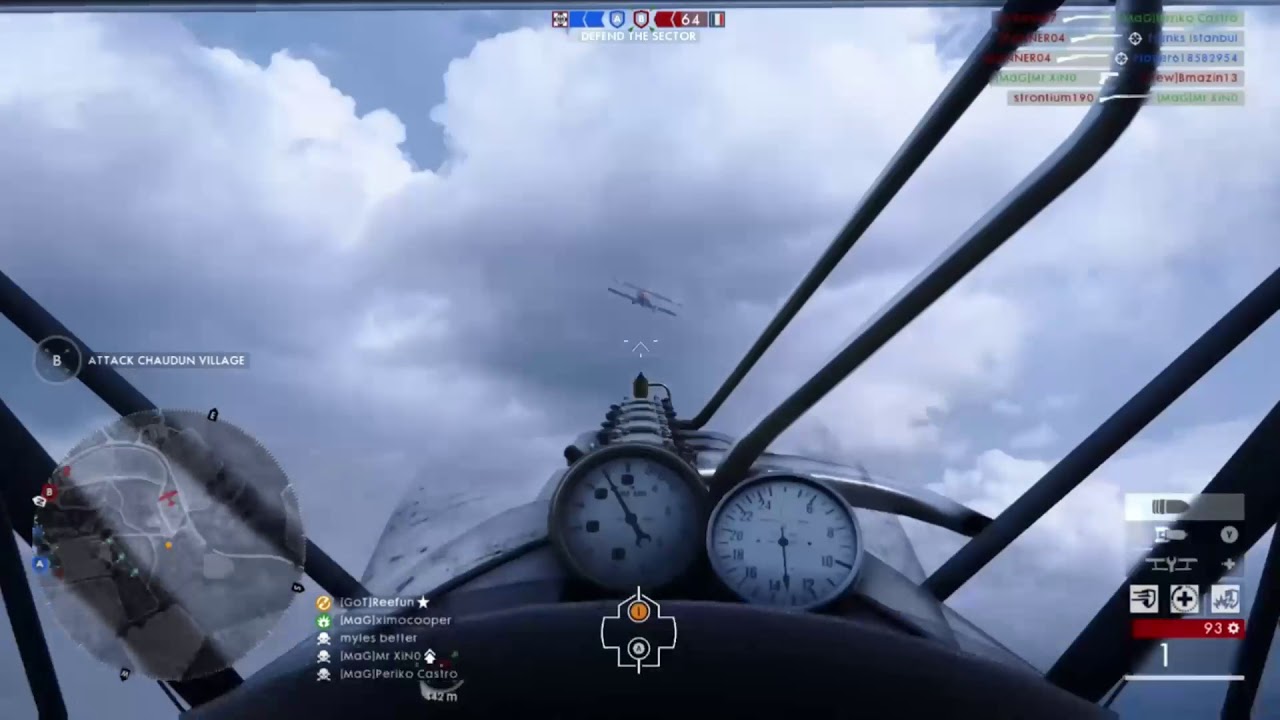 1 Hit Kill with the Tank Hunter Kit on the Attack plane. Battlefield1 ...