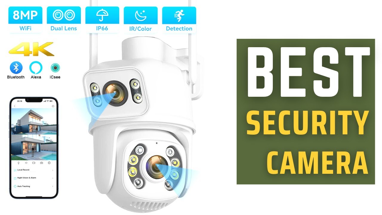 Best Security Camera | Ai Human Detect Night Vision Outdoor Security ...