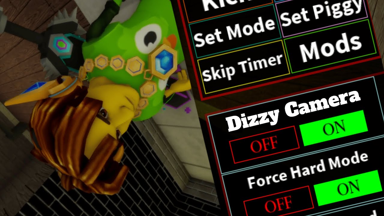 TESTING THE NEW PIGGY MOD (Dizzy Camera) - YouTube