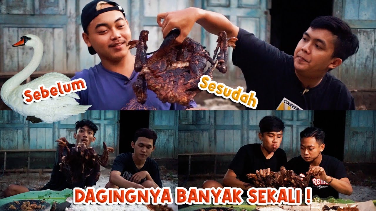 MEMASAK DAGING ANGSA BESAR SPECIAL BUKBER BARENG TIM SUPER ! - YouTube