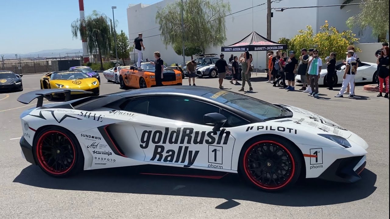 GoldRush RALLY 2022: Las Vegas Starting Grid. - YouTube