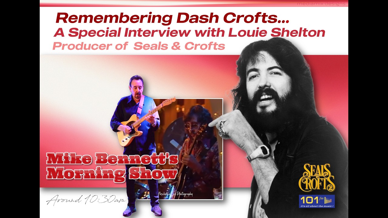 Louie Shelton with Mike Bennett on 101FM March 30th 2026 - YouTube