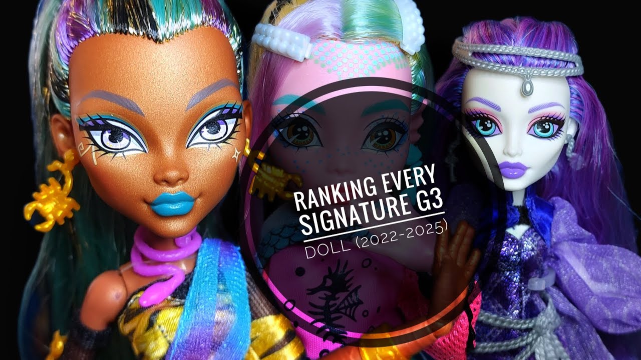 Adult Collector ranks every G3 signature MH doll - YouTube