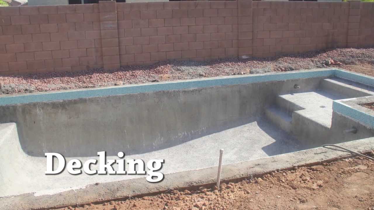 Pool Building Process from Dig to Fill - YouTube