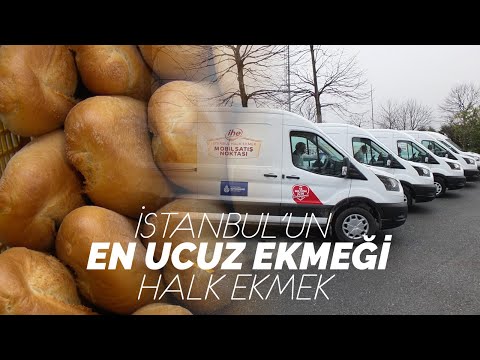 İBB, Mobil Halk Ekmek Büfelerini Devreye Aldı