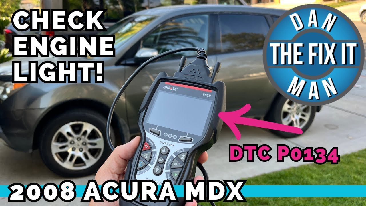 2007 - 2013 Acura MDX DTC P0134 Bank 1 Sensor 1 Air Fuel Sensor o2 ...