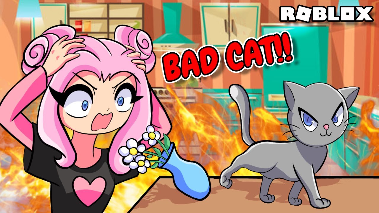 This Cat is very BAD!!! | Roblox | Bad Cat - YouTube