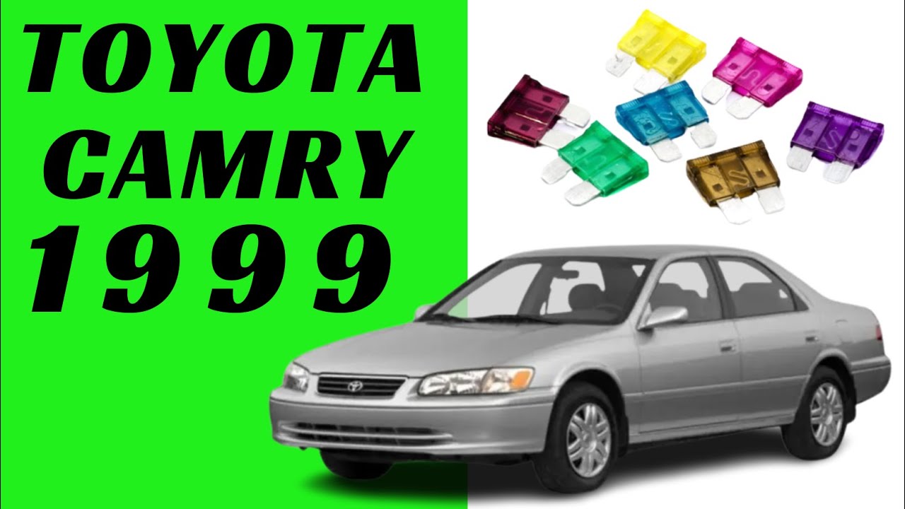 1999 Toyota Camry Fuse Box Diagram