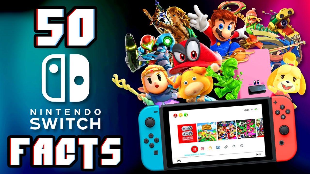 50 NINTENDO SWITCH FACTS (That you should know!) - YouTube