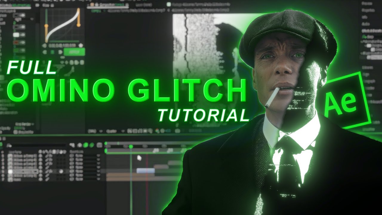 omino glitch after effects tutorial - YouTube