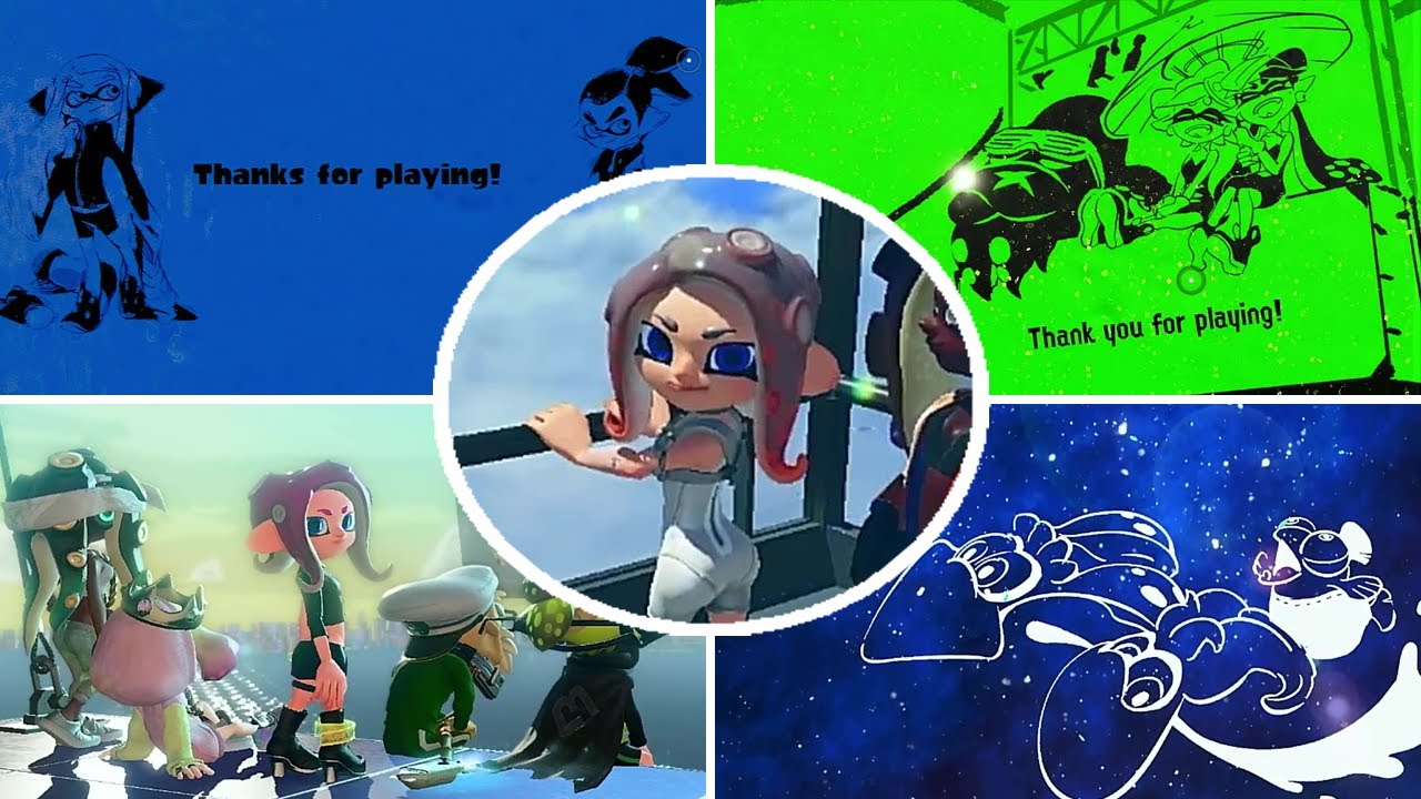 All Credit Songs from Splatoon Games! (2015 - 2024) - YouTube