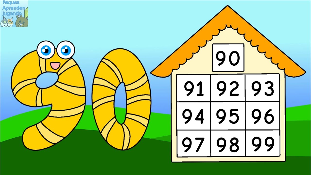 La Familia Del 90 Para Ni os N meros Del 90 Al 99 Video De Peques