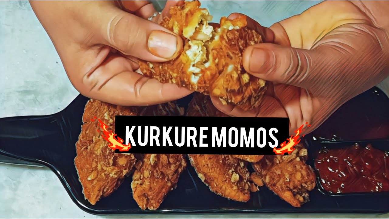 KURKURE PANEER MOMOS | CRUNCHY & JUICY |streetstyle crispy momos recipe ...