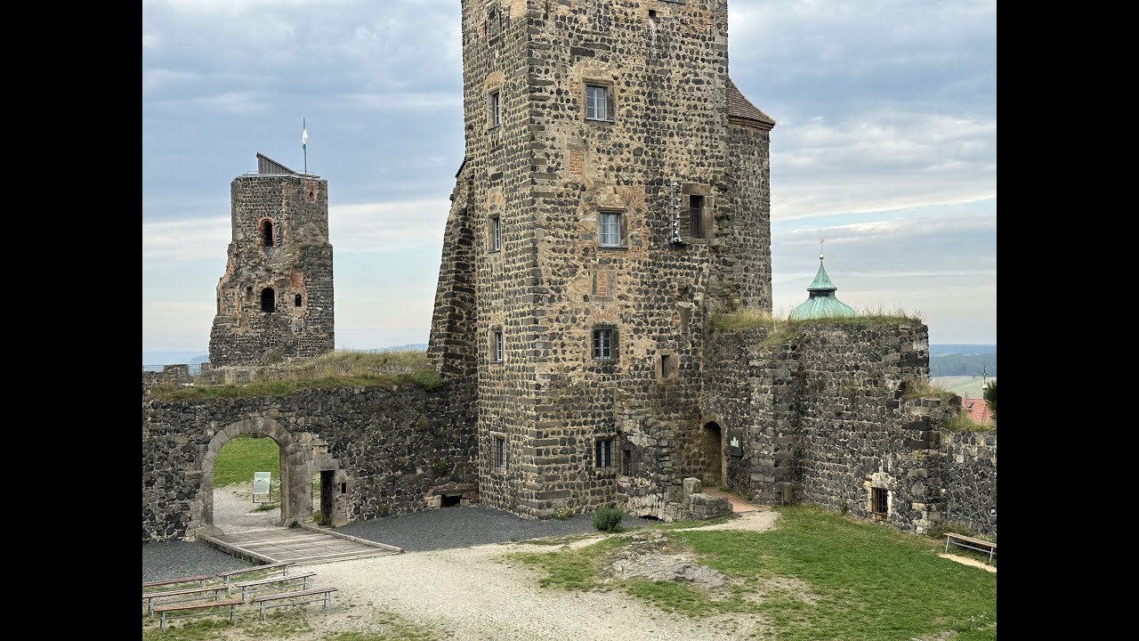 Rundgang Burg Stolpen in Sachsen - Constantia von Cosel - Coselturm ...