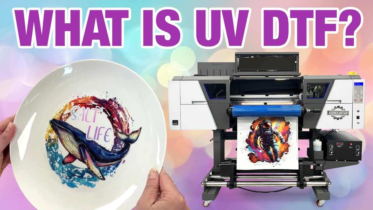 What is UV DTF Printing? | Customize Tumblers, Glass, Wood & More with EZ-JET PRO UV DTF ...