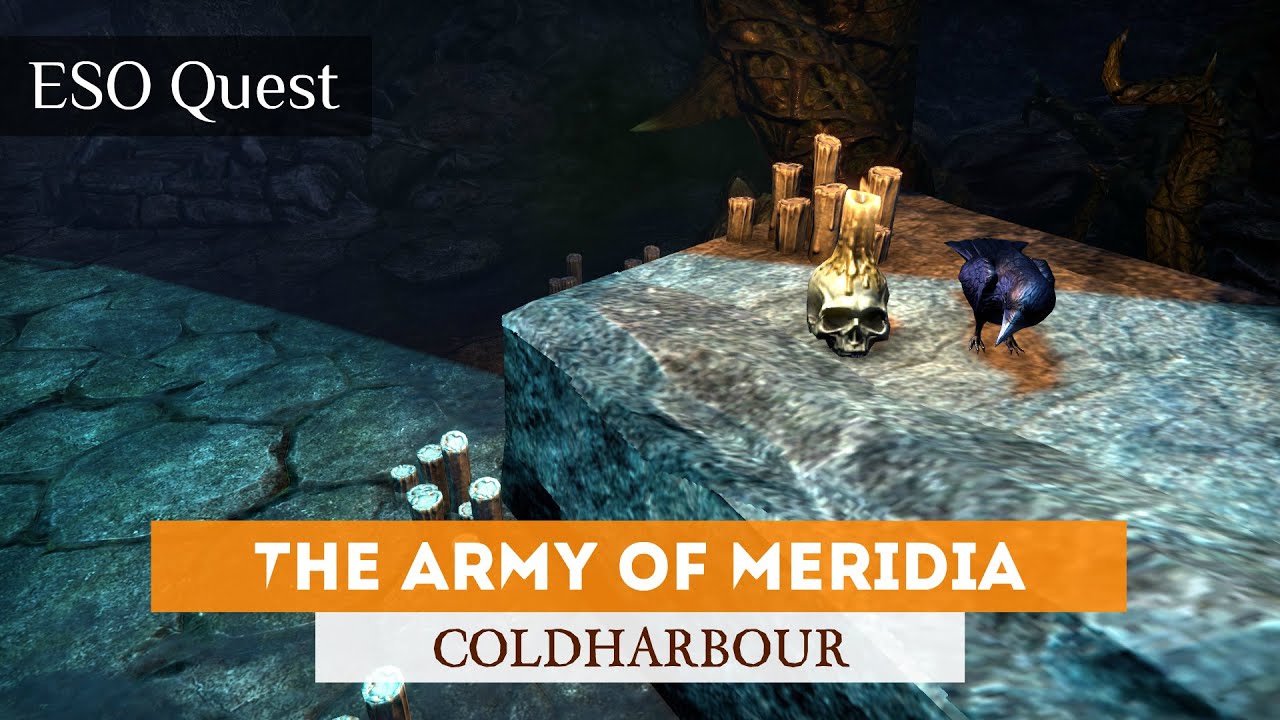 TES Online: The Army of Meridia (Part 2) - Coldharbour / Story Quests ...