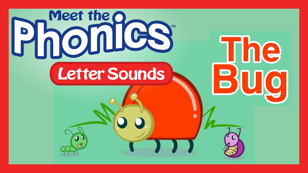 Meet the Phonics Letter Sounds - "The Bug" Easy Reader - YouTube