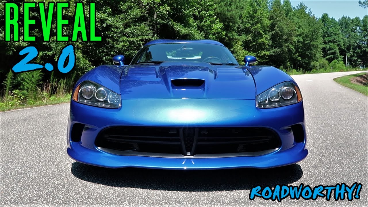Gen 4 to Gen 5 Take Two | Dodge Viper Front Bumper Conversion - YouTube