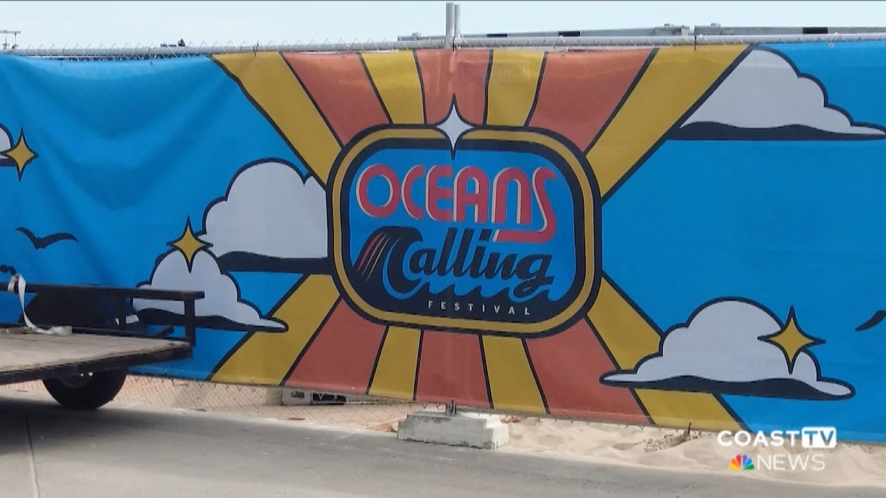 Ocean City prepares for this year’s Oceans Calling music festival - YouTube