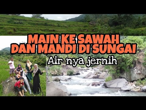 MAIN DI SAWAH/MANDI DI SUNGAI