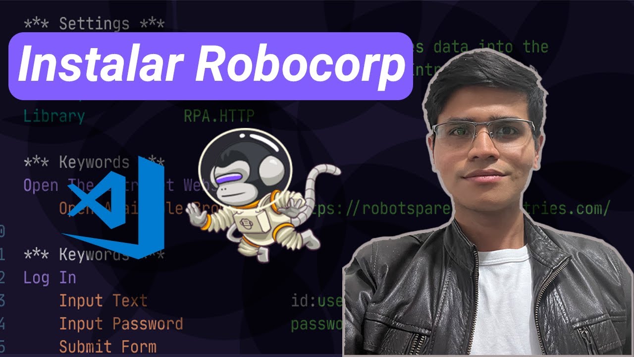 Cómo instalar Robocorp con Visual Studio Code - YouTube