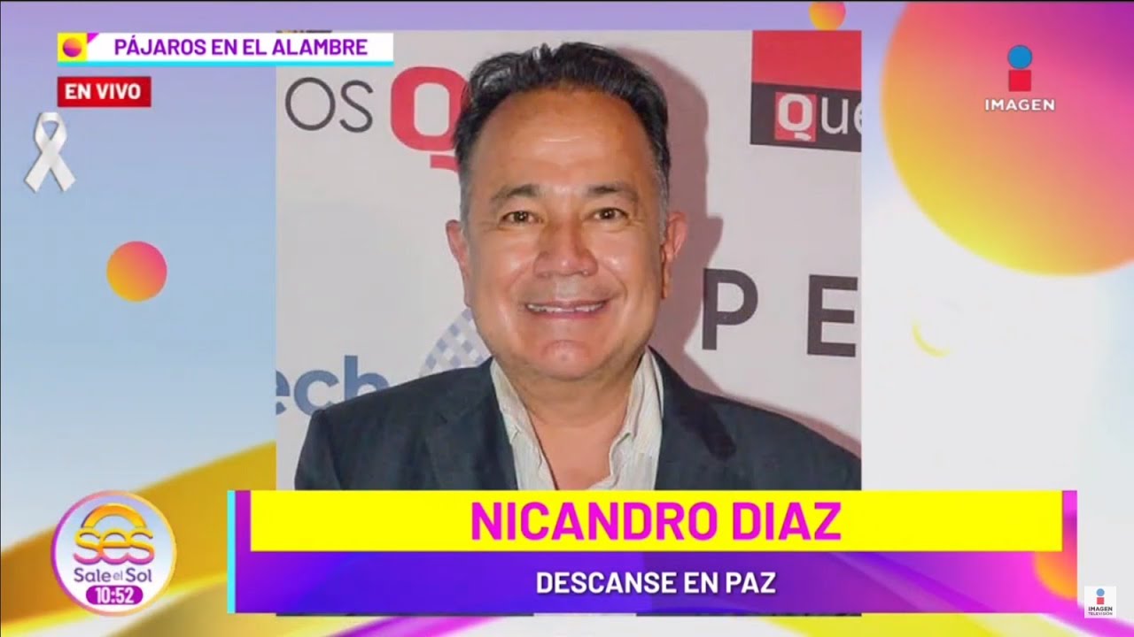 Muere el productor Nicandro Díaz tras un accidente en una moto acuática ...
