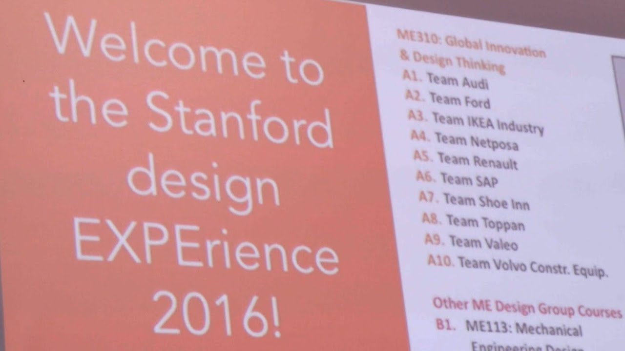 ME310 EXPE Stanford 2016 - YouTube