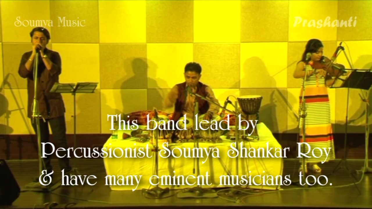 Raaga Fusion Band || Prashanti || Soumya Music || Percussionist Soumya ...
