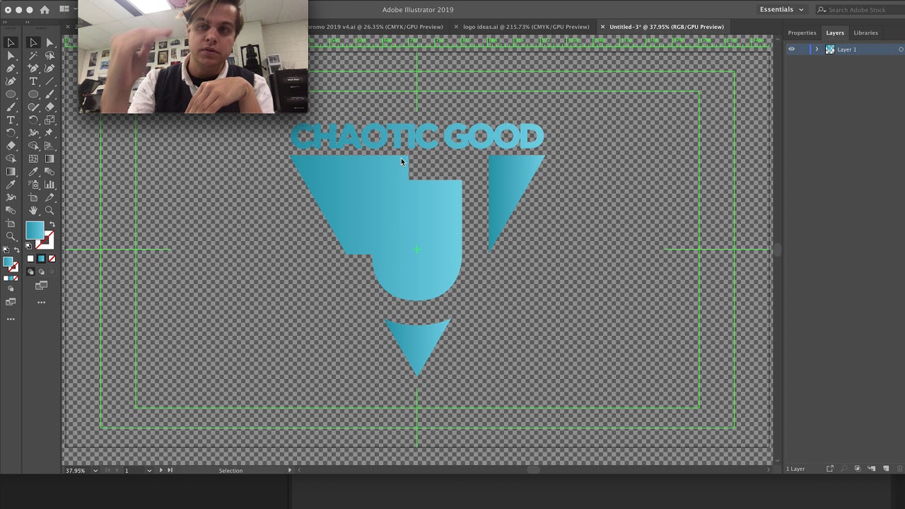 Logo Bumper 1: Illustrator Objects to After Effects Layers - YouTube