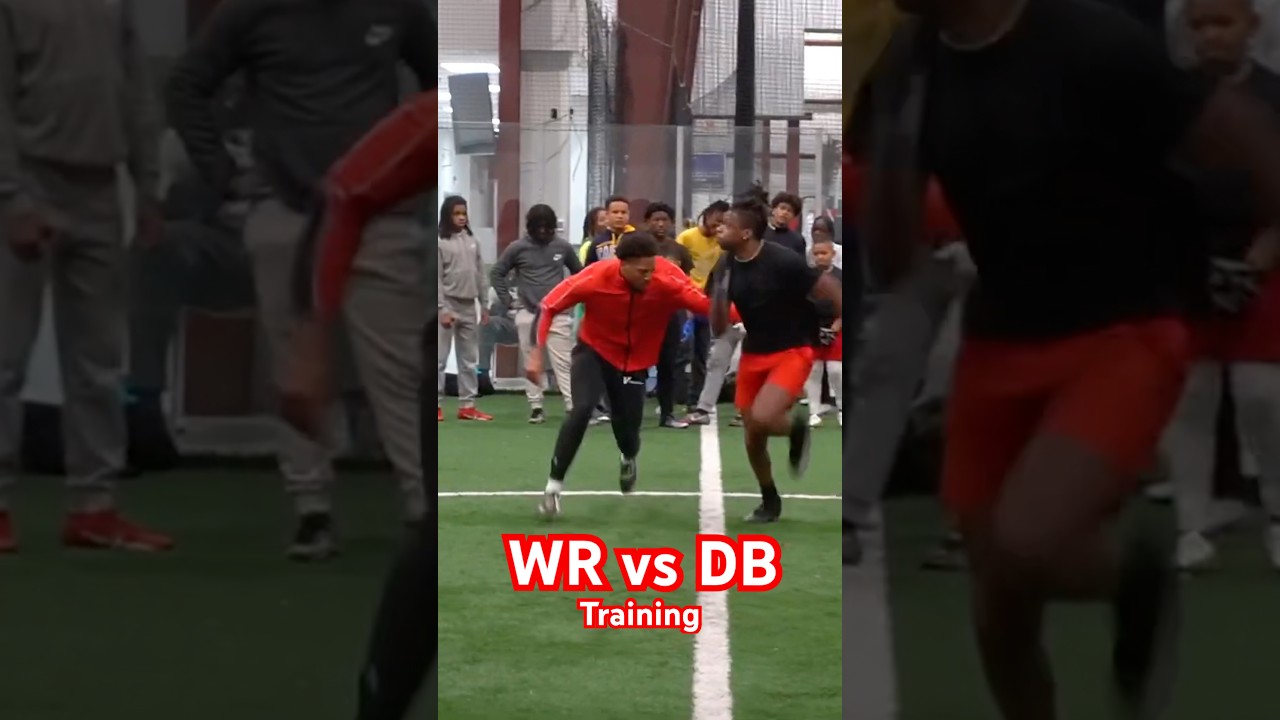 WR vs DB | #football #sports #espn #nfl #ncaa #highlights - YouTube