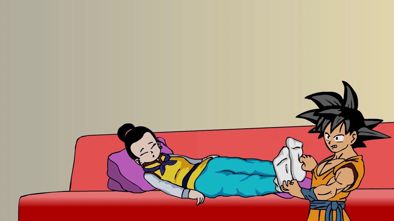 DBZ Chi-Chi Feet Tickling By Goku Preview - YouTube