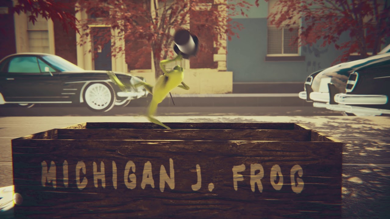 Michigan J. Frog Animation - YouTube