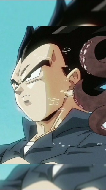 Vegeta Gets Attacked by an Octopus #dragonball #dragonballsuper # ...