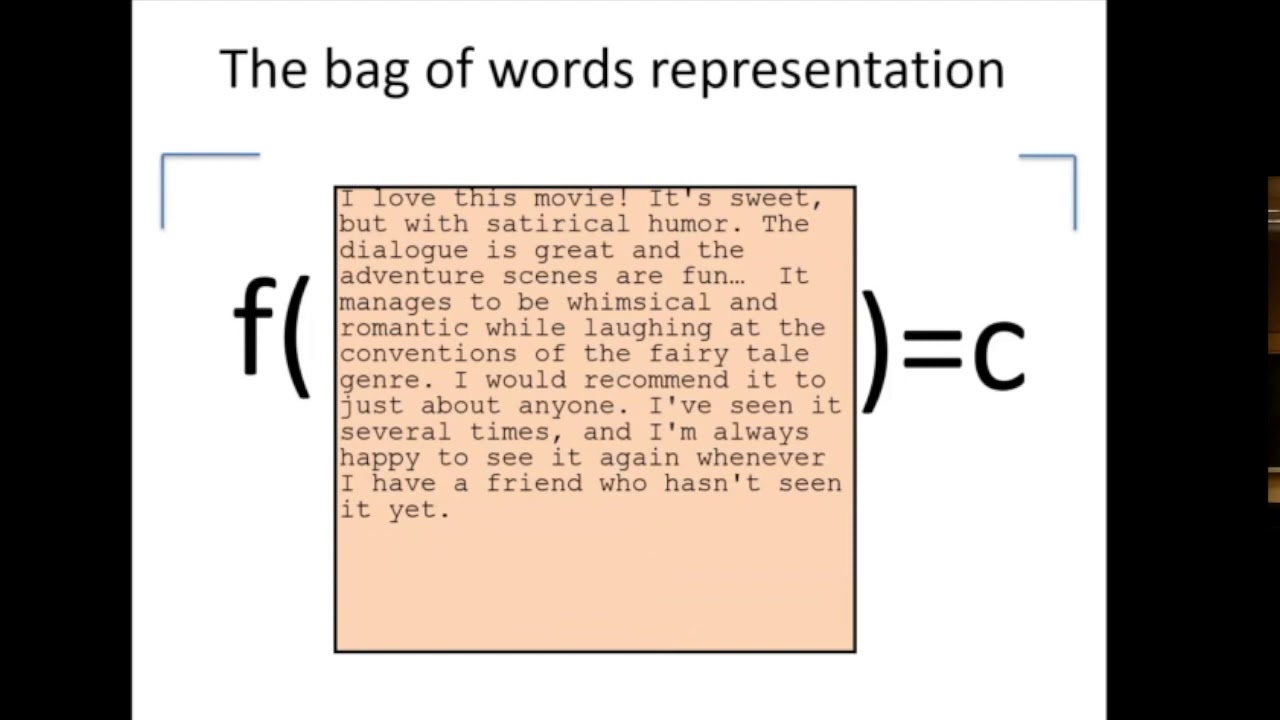 S3-L17-NaïveBCText-Module1: Bag of Words for Text ( UVa CS 4774 Machine ...