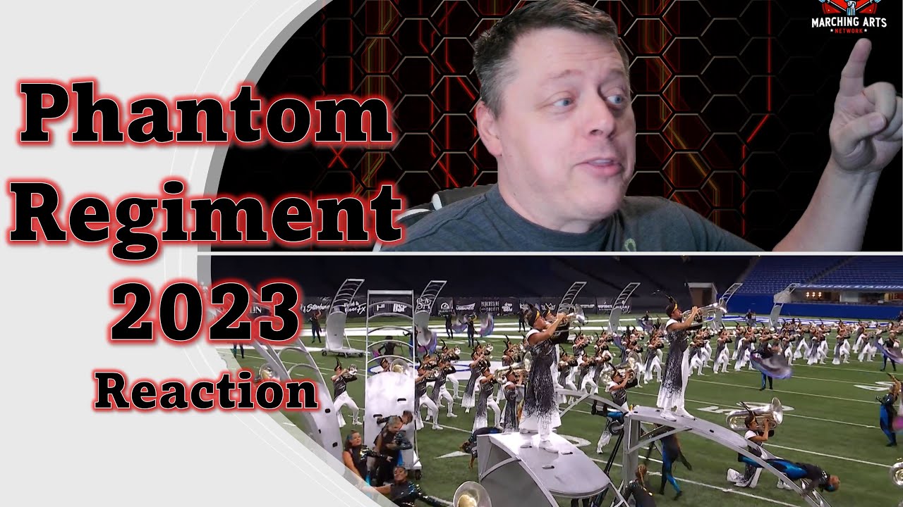 DCI 2023 Phantom Regiment "Exogenesis" reaction - YouTube